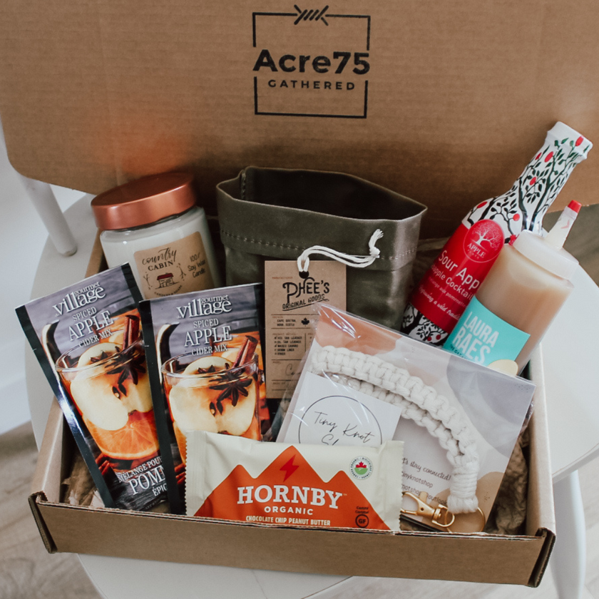 Our Past Boxes | Past Acre75 Gathered Boxes | Acre75 Gathered | Acre75.ca