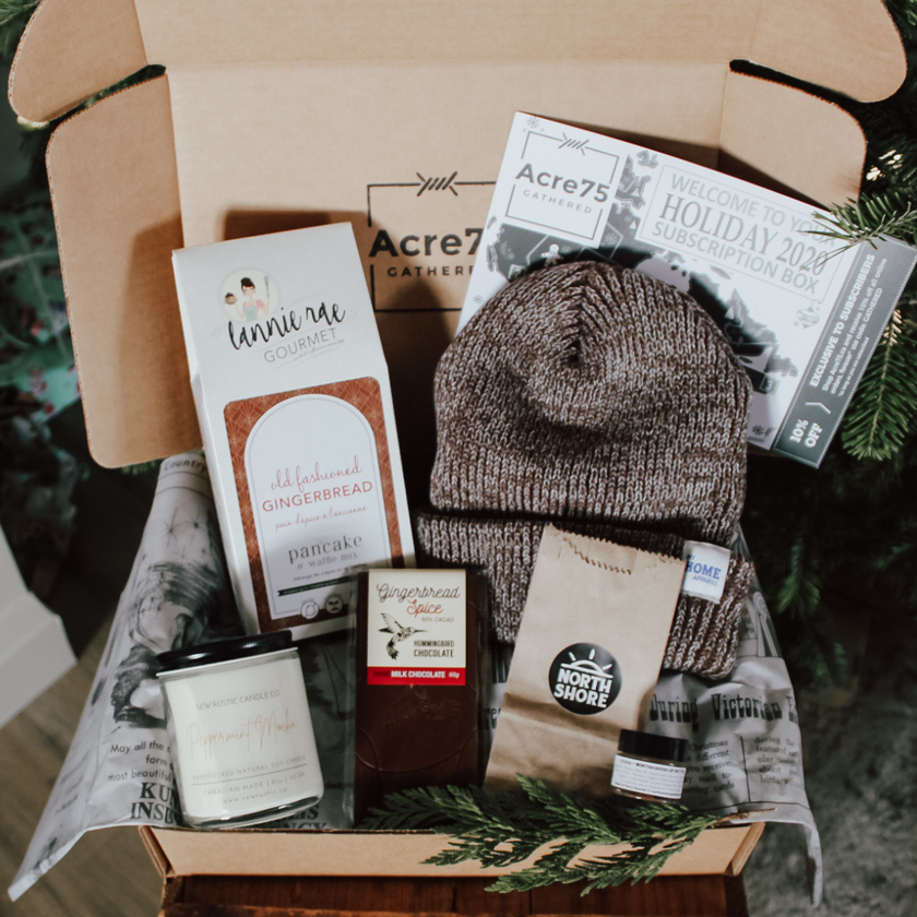 Our Past Boxes | Past Acre75 Gathered Boxes | Acre75 Gathered | Acre75.ca